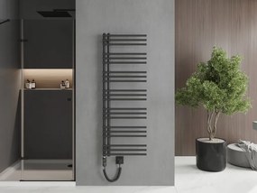 Mexen Neptun, elektrické topné těleso 1400 x 500 mm, 600 W, antracitová, W101-1400-500-2600-66