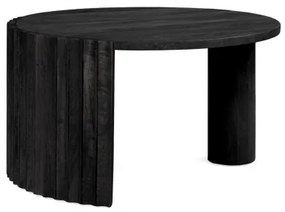 BIZZOTTO konferenční stolek ORISSA černý ø80 cm 0747222