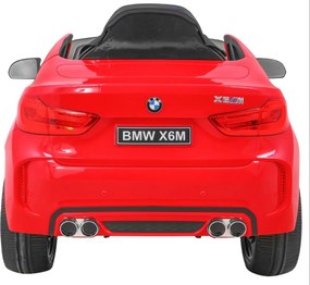 Ramiz Dětské elektrické autíčko BMW X6M - červené SUV + dálkové ovládání