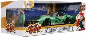 JADA Auto Street Fighter Cammy 1969 Chevrolet / 1:24