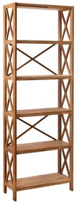 Designový regál Walworth 198 cm přírodní dub
