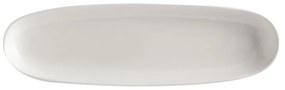 Bílý porcelánový servírovací talíř Maxwell &amp; Williams Basic, 30 x 9 cm