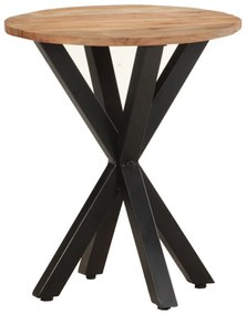 Odkládací stolek 48 x 48 x 56 cm masivní akáciové dřevo,  320657 HangarStore.cz