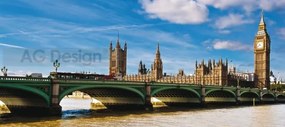 AG Design Panoramatická vliesová fototapeta Londýn FTN h 2710, rozměr 202x90cm