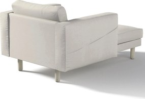 Potah na IKEA Norsborg šezlong s loketními opěrkami barva šedá