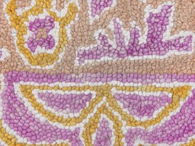 Vlněný koberec 140 x 200 cm vícebarevný AVANOS Beliani