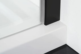 Polysan Polysan, Zoom Line Black obdélníková sprchová zástěna 1100x1000mm L/P varianta, ZL1311BZL3210B