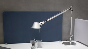 Artemide A001000+A004030 Tolomeo Tavolo halo, designová stolní lampa s vypínačem, 1x77W E27, hliník, 129cm