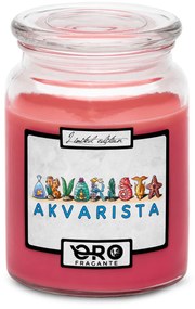 Svíčka Akvarista (Vůně svíčky: Višně v čokoládě)
