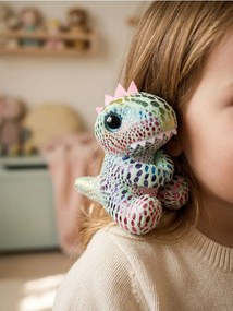 Sinsay - Mazlicí hračka ve tvaru dinosaura s lesklým vzorem - vícebarevná