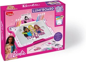 Kreativní sada maped barbie lumi board