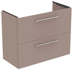 Ideal Standard i.Life S - Skříňka pod umyvadlo, 800x375x630 mm, 2 zásuvky, matná béžová T5295NH