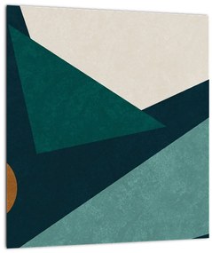 Obraz - Kubistická abstrakce (30x30 cm)