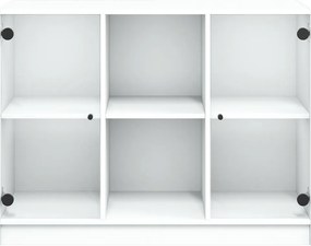Příborník bílý 102 x 37 x 75,5 cm kompozitní dřevo 3295871
