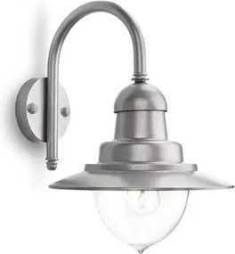 Philips Raindrop antracit / Venkovní nástěnné svítidlo / 1x60W / bez z