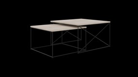 ADRK Furniture Konferenční stolek 2v1 Licco CT-LIC-B-S