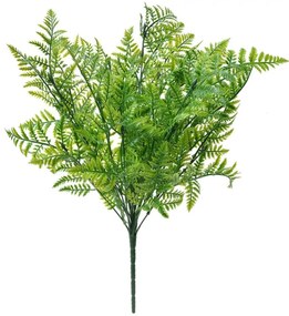 Umělá rostlina trs žluto-zelené kapradiny – 56 cm