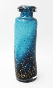 Skleněná váza modrá EE0041