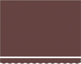 Stahovací markýza Hnědá 350 x 200 cm textil 3329677