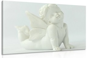 Obraz roztomilá soška anděla - 120x80 cm