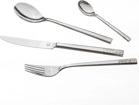 Příbory Fiori Platinum pro 6 osob 24 kusů