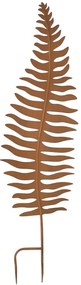 Kovový zahradní zápich Leaf – Garden Pleasure