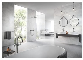 GROHE Atrio - Držák na ručníky, kartáčovaný Hard Graphite 40308AL3