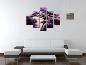 Gario Ručně malovaný obraz Strom snů - 5 dílný Rozměry: 100 x 70 cm