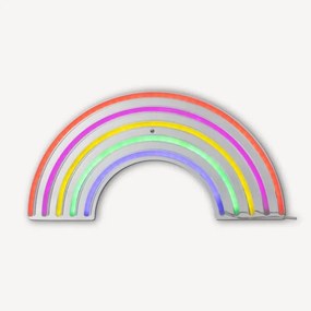 Atmosphera - LED Neonová nástěnná dekorace RAINBOW LED/5V