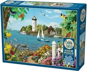 COBBLE HILL Puzzle V přístavu / 500 dílků / od 12 let