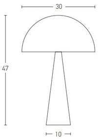 Zambelis 20211 - Stolní lampa 1xE27/25W/230V zlatá