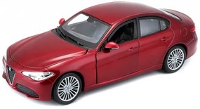 Bburago Alfa Romeo Giulia (2016) Červená 1:24