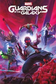 Plakát, Obraz - Guardins of the Galaxy - Video Game