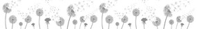 Samolepka na okno 200x40 cm Dandelions – Ambiance