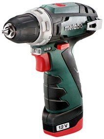 Metabo Nářadí - 12V AKU vrtací šroubovák, 2x aku 2,0 Ah LiPower, nabíječka 600984000