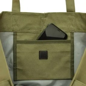 Iris Barcelona Moderní dámská termotaška Natural 15 L olivová