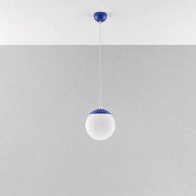 Sollux Lighting Závěsné svítidlo UGO 20 ultramarín