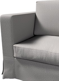 Potah na pohovku IKEA  Karlanda 3-místná nerozkládací, dlouhý barva šedá látka pletený vzor