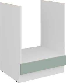 ARIA sb | dolní skříňka 60 D GAZ na vestavnou troubu | 60 cm | bílá/aquamarine