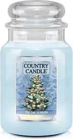 Tis the Season – Country Candle – velká vonná svíčka se dvěma knoty