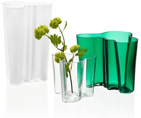 Váza Alvar Aalto 95mm, čirá