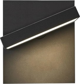LA 1002989 ABRIDOR Outdoor, nástěnné LED svítidlo, IP55, antracitové, 3000/4000K - BIG WHITE (SLV)