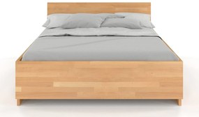 Prodloužená postel s úložným prostorem Bergman - buk   ,  200x220 cm