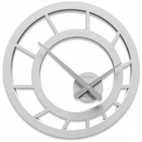 Designové hodiny 10-117 CalleaDesign Icarus 45cm (více barevných variant) Barva bílá-1 - RAL9003