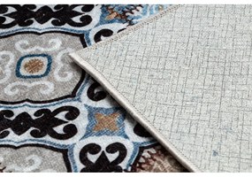 Kusový koberec Aruno hnědomodrý 140x190cm