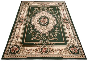 Chemex Moderní koberec Atlas - orientální 6 - zelený Rozměr koberce: 60x100 cm