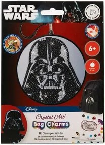 CRYSTAL ART Diamantové malování Přívěšek Darth Wader