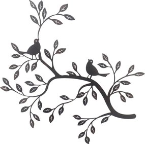 Sošky a figurky Signes Grimalt  Větev Stromu Stěna Ornament W/Birds