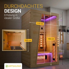 Artsauna Infrasauna Bergen 115