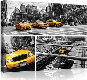 Obraz Na Plátně Canvas 100x75 New York Taxi
